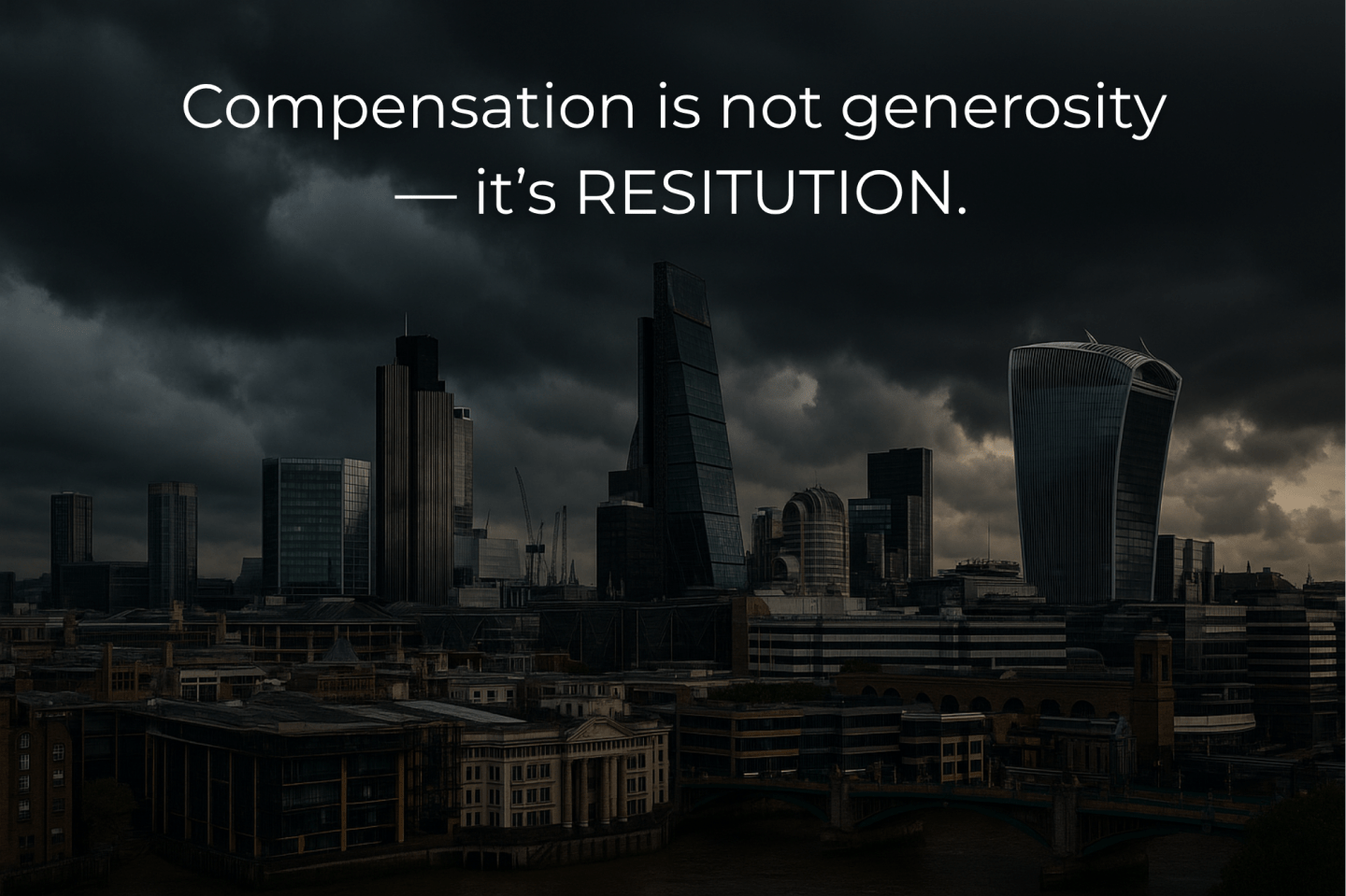 Compensation Is Not a Gift — It’s Restitution – Academy of Life Planning
